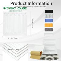 China Customizable Polyester Fiber Acoustic Panel Available In Multiple Sizes And Colors To Match Interior Design for sale