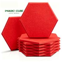 China Lightweight And Polyester Fiber Acoustic Panel To Improve Speech Clarity In Creative Teams. for sale