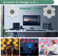 China Lightweight And Polyester Fiber Acoustic Panel To Improve Speech Clarity In Creative Teams. for sale