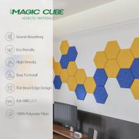 China Versatile Durable Polyester Fiber Acoustic Panel Designed To Improve Sound In Library for sale