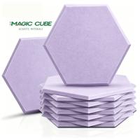 China High Density Polyester Fiber Acoustic Panel Offering Soundproofing For Meditation Studios for sale