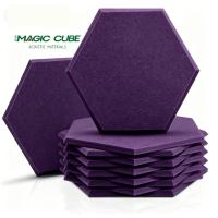 China Acoustic Treatment Polyester Fiber Acoustic Panel Ideal For Reducing Noise Levels In Hotel Lobby for sale