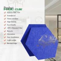 China Acoustic Treatment Polyester Fiber Acoustic Panel Ideal For Reducing Noise Levels In Hotel Lobby for sale