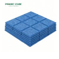 China Flexible Polyester Fiber Acoustic Panel Suitable For Temporary Installations And Portable Acoustic Treatments for sale