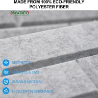 China Versatile Sound Absorbing Polyester Fiber Acoustic Panel Designed To Improve Acoustic In Various Settings for sale