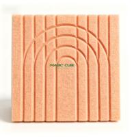 China ECO-Friendly Polyester Fiber Acoustic Panel Manufactured With Sustainable Materials For Green Projects for sale