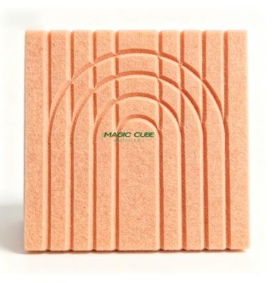 China ECO-Friendly Polyester Fiber Acoustic Panel Manufactured With Sustainable Materials For Green Projects for sale