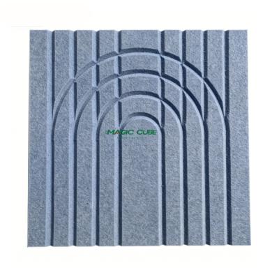 China Fire Resistant Polyester Fiber Acoustic Panel Suitable For Acoustic Treatment In Physical Therapy Rooms for sale
