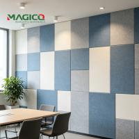 China Fire Resistant Polyester Fiber Acoustic Panel Suitable For Acoustic Treatment In Physical Therapy Rooms for sale