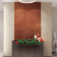 China Decorative Polyester Fiber Acoustic Panel Providing Aesthetic Appeal For Phone Booths for sale