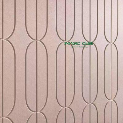 China Fire Resistant Polyester Fiber Acoustic Panel Providing Noise Reduction For Beauty Consultations. for sale