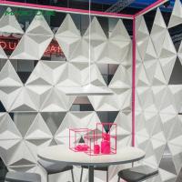 China Innovative Polyester Fiber Acoustic Panel To Reduce  Noise And Enhance Privacy In Gallery Walls. for sale