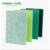 China Fire Resistant Polyester Fiber Acoustic Panel Ideal For Modern Lobbies Requiring Noise Control for sale
