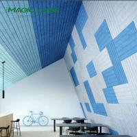 China Flexible Polyester Fiber Acoustic Panel Suitable For Wall Custom Acoustic Installations for sale