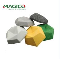 China Eco Friendly Hexagonal Polyester Fiber Acoustic Panel Designed To Enhance Acoustic Environments In Offices for sale
