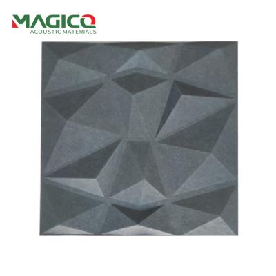 China Fire Resistant Polyester Fiber Acoustic Panel Suitable For Soundproofing To Retail Interiors. for sale