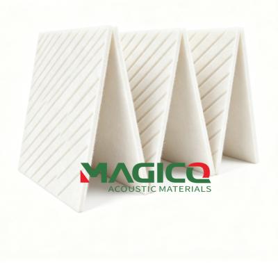 China Noise Reducing Polyester Fiber Acoustic Panel Ideal For Improving Acoustic In Libraries for sale