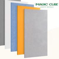 China Sound Absorbing Polyester Fiber Acoustic Panel Designed To Enhance Acoustic In Office for sale