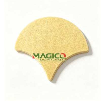 China Eco-Friendly Polyester Fiber Acoustic Panel Manufactured From Recycled Materials For Family Room for sale