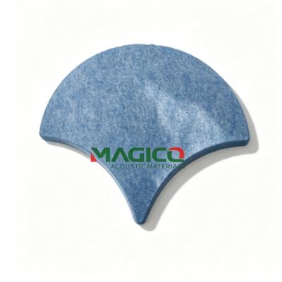 China Flexible Polyester Fiber Acoustic Panel Designed To Fit Curved Surfaces For Sofas Backdrops for sale