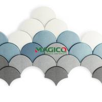 China Lightweight Polyester Fiber Acoustic Panel Engineered For Acoustic Comfort In Public Areas for sale
