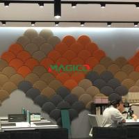 China Sound Absorbing Polyester Fiber Acoustic Panel Featuring Noise Control Properties For Showroom for sale
