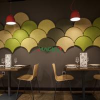 China Eco-Friendly Polyester Fiber Acoustic Panel Manufactured From Recycled Materials For Family Room for sale