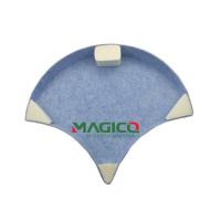 China Flexible Polyester Fiber Acoustic Panel Designed To Fit Curved Surfaces For Sofas Backdrops for sale