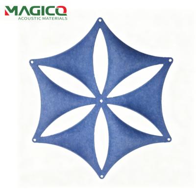 China Durable Polyester Fiber Acoustic Panel Designed To Improve Sound  In Offices for sale