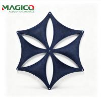 China Durable And Lightweight Polyester Fiber Acoustic Panel Ideal For Acoustic Treatment In Meeting Room for sale