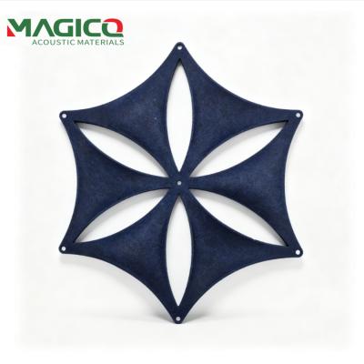 China Durable And Lightweight Polyester Fiber Acoustic Panel Ideal For Acoustic Treatment In Meeting Room for sale