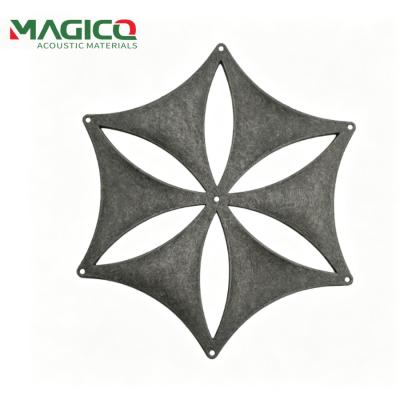 China Versatile Polyester Fiber Acoustic Panel Compatible With Wall Installations To Meeting Room for sale