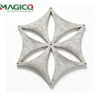 China Sound Absorbing Polyester Fiber Acoustic Panel Offering Long Lasting Performance In Office for sale