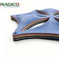 China Durable And Lightweight Polyester Fiber Acoustic Panel Ideal For Acoustic Treatment In Meeting Room for sale