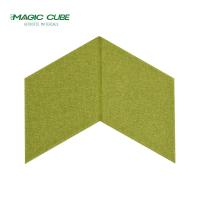 China Fire Resistant Polyester Fiber Acoustic Panel Engineered For Acoustic Comfort In Public Area for sale