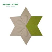 China Eco-Friendly Polyester Fiber Acoustic Panel Made From Recycled Materials For Workspaces. for sale