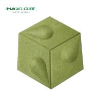 China Fire Resistant Polyester Fiber Acoustic Panel Engineered For Acoustic Comfort In Public Area for sale