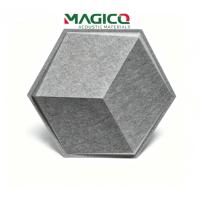 China Easy To Install Polyester Fiber Acoustic Panel Featuring Lightweight Construction For Long Lasting for sale