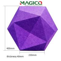China Noise Reducing Polyester Fiber Acoustic Panel Ideal For In Cafe Shop To Improve Ambiance for sale