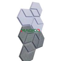China Fire Resistant Polyester Fiber Acoustic Panel Noise Reduction Solutions For Public for sale