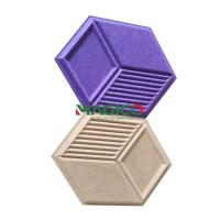 China Acoustic Treatment Polyester Fiber Acoustic Panel Designed To Optimize Sound In Urban Environments for sale