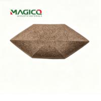 China Fire Resistant Polyester Fiber Acoustic Panel Engineered To Deliver Optimal Sound Absorption In Public Areas for sale