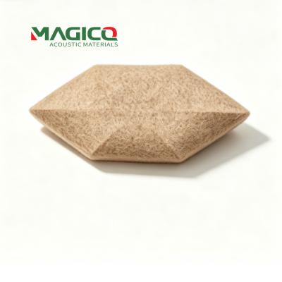 China Eco Conscious Polyester Fiber Acoustic Panel Manufactured With Recycled Materials for sale