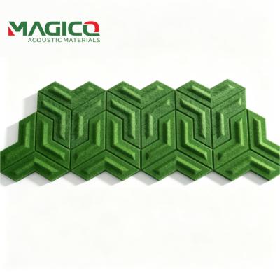 China Eco Friendly Polyester Fiber Acoustic Panel Designed To Reduce Noise Levels In Various Settings for sale