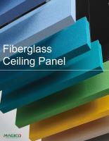 China Mineral Fiberglass Ceiling Acoustical Tile for Soundproofing in Gymnastic Facilities for sale