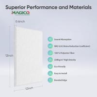 China Multi Purpose Polyester Fiber Acoustic Panel Suitable For In Offices  And Entertainment Venues for sale
