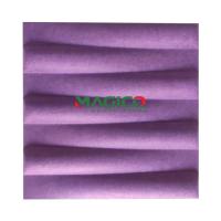 China Eco Conscious 3D Acoustic Panel Manufactured Using Sustainable Processes To Noise Control for sale