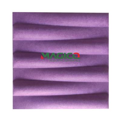 China Eco Conscious 3D Acoustic Panel Manufactured Using Sustainable Processes To Noise Control for sale
