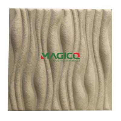 China Moisture Resistant Polyester Fiber Acoustic Panel Ideal For In Gyms And Wellness Centers for sale