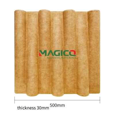 China 3D Polyester Fiber Acoustic Panel Suitable For Walls To Optimize Sound Distribution In Theaters for sale